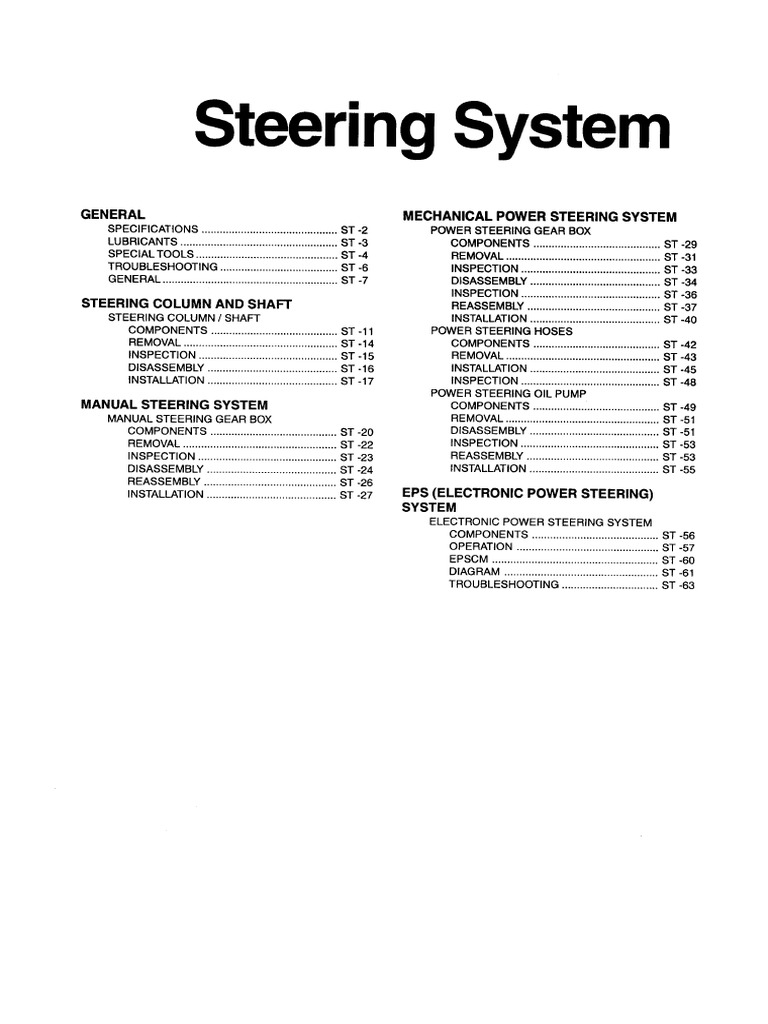 Steering | PDF