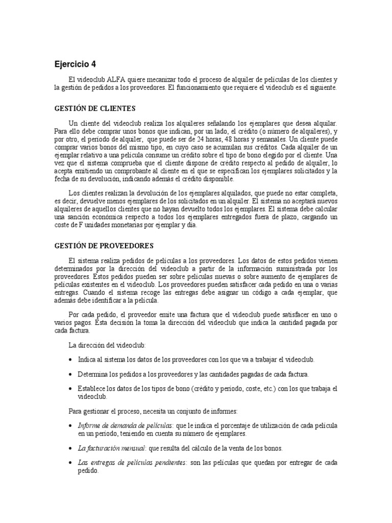 Ejercicio 4 DFD | PDF | Informática | Ciencias de la Computación