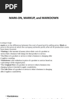 Understanding Markup in Business Pricing | PDF | Gross Margin ...