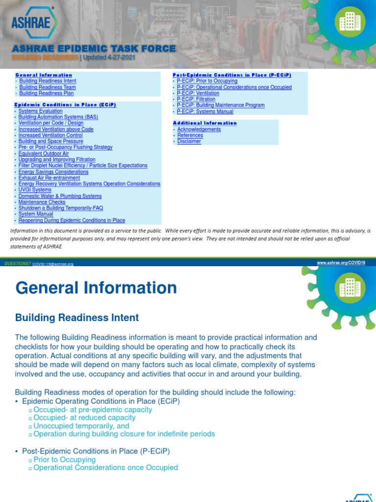 Ashrae Building Readiness | PDF | Building Automation | Ventilation ...