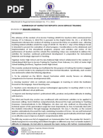 LAC Session Minutes-Narrative Report | PDF | Educational Technology ...