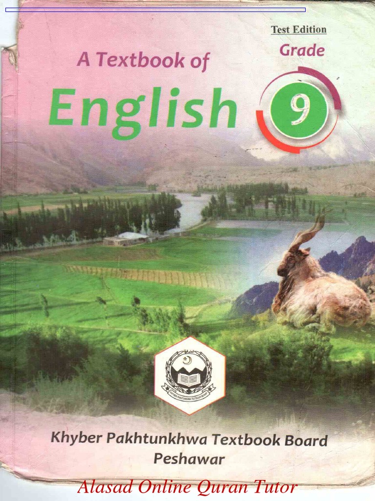 English For Class 9th Book KPK Text Edition | PDF