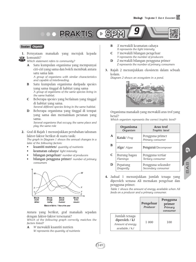 Praktis Biologi Bab 9 T5? | PDF