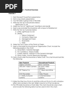 Exercise 1: Microsoft Power Point - Practical Exercises | PDF | Page ...