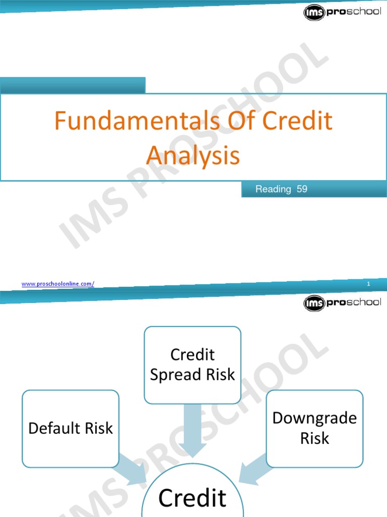 Unit 59 - Fundamentals of Credit Analysis - 2013 | PDF | Finance ...