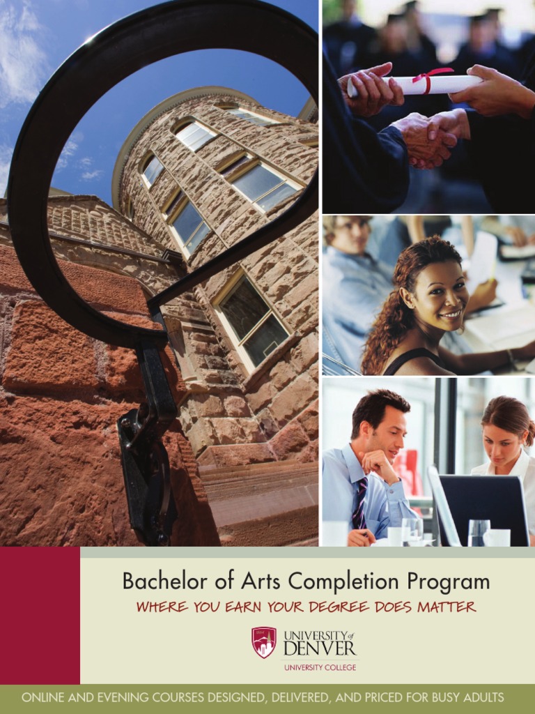 Bachelor of Arts Completion Program | PDF | Interdisciplinarity ...
