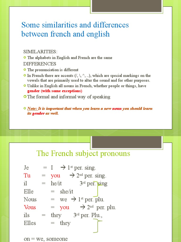 French Basics &grammar | PDF | Grammatical Conjugation | French Conjugation