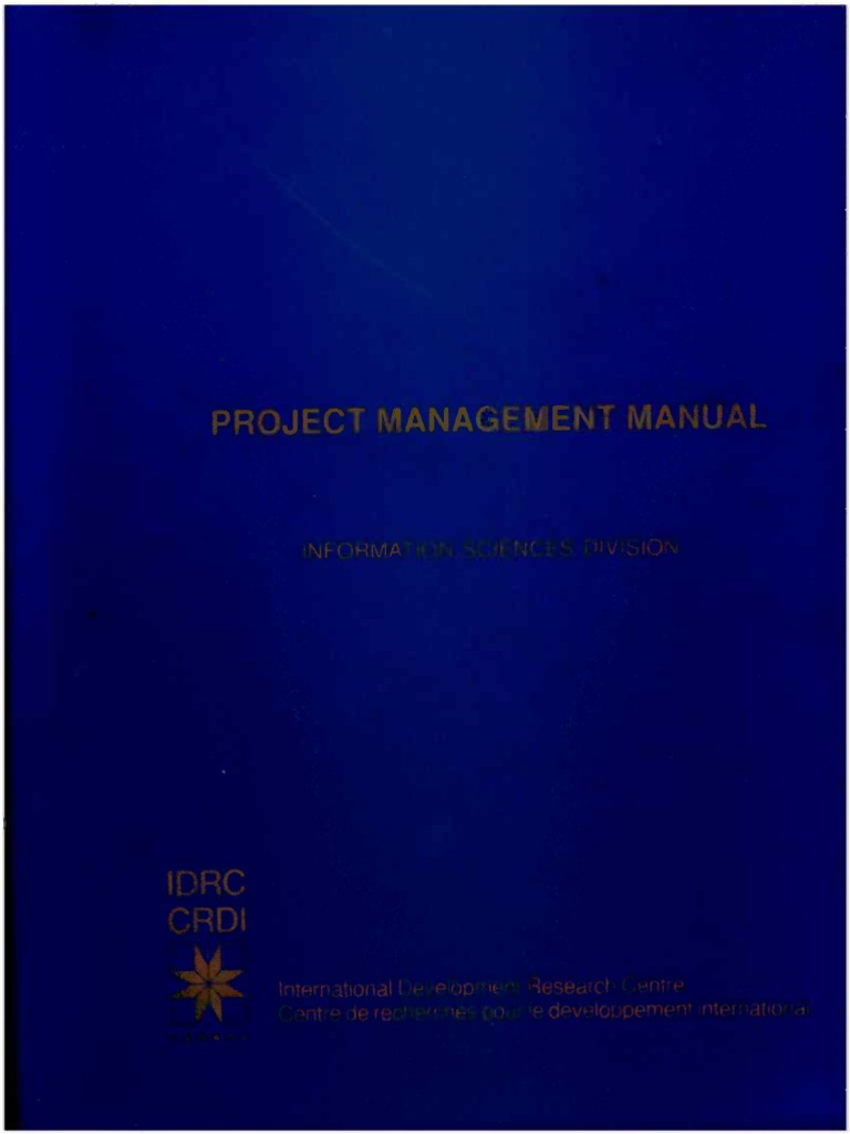 Project Management Manual | PDF | Computer Network | Project Management