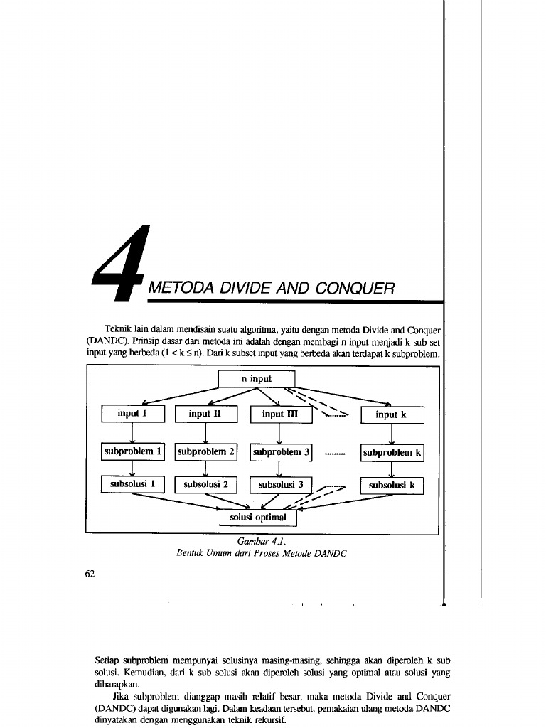 Bab4 Metode Divide and Conquer | PDF
