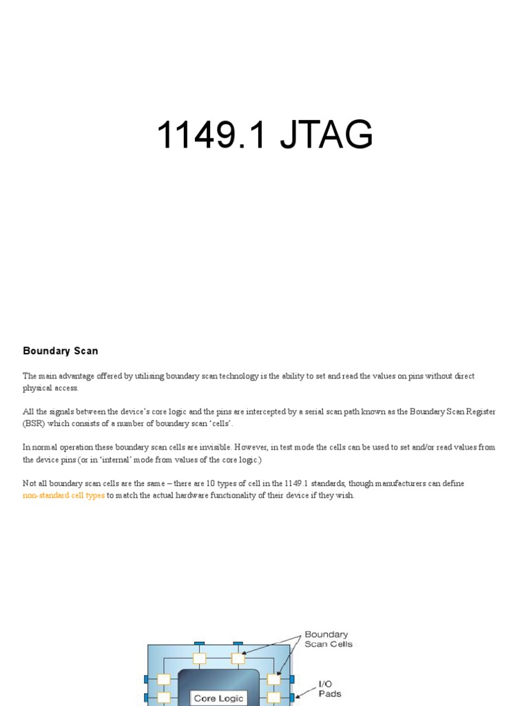 Jtag 1 | PDF | Office Equipment | Manufactured Goods