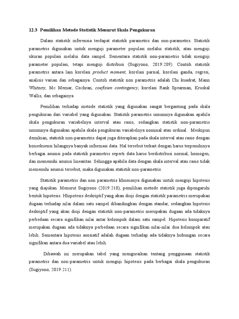 Metode Statistik untuk Pengukuran Data | PDF