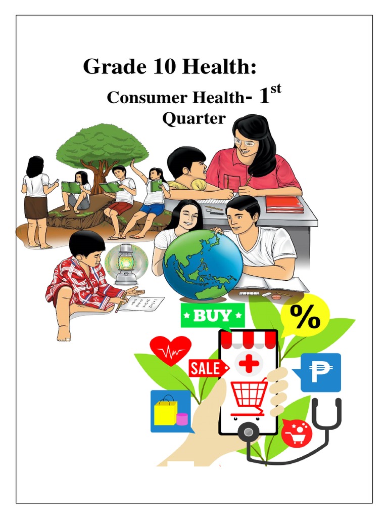Grade 10 Health - Consumer Health NONAY | PDF | Health Care | Health ...