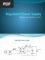 Transformerless Power Supply Design | PDF | Rectifier | Capacitor