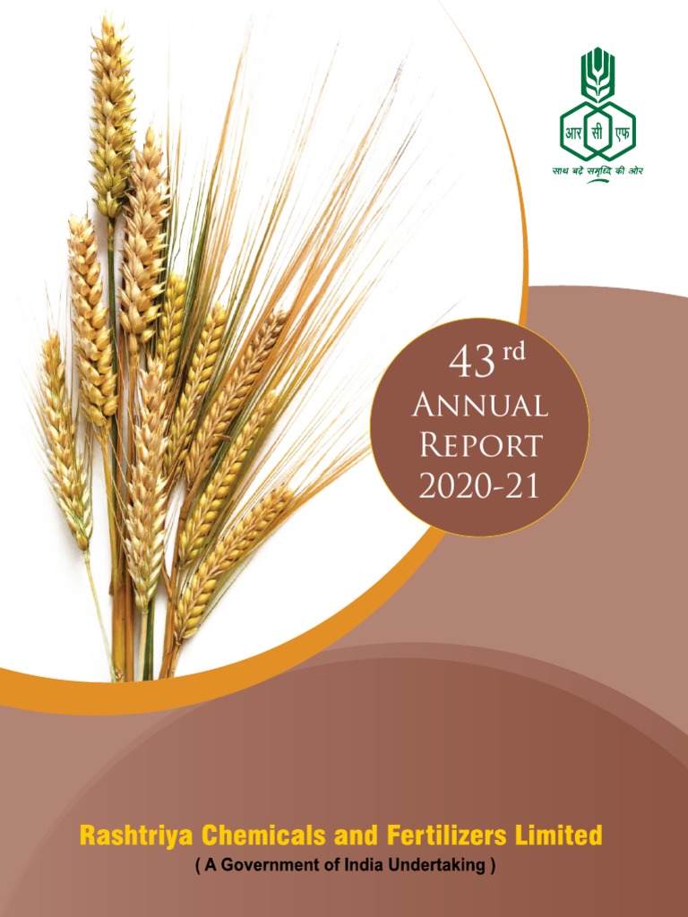 RCF - Annual Report | PDF | Fertilizer | Economies
