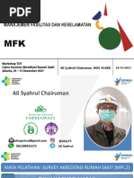 Pedoman MFK Snars Terbaru | PDF