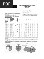 ISO 14 Spline Shaft Dimensions Guide | PDF | Mechanical Engineering ...