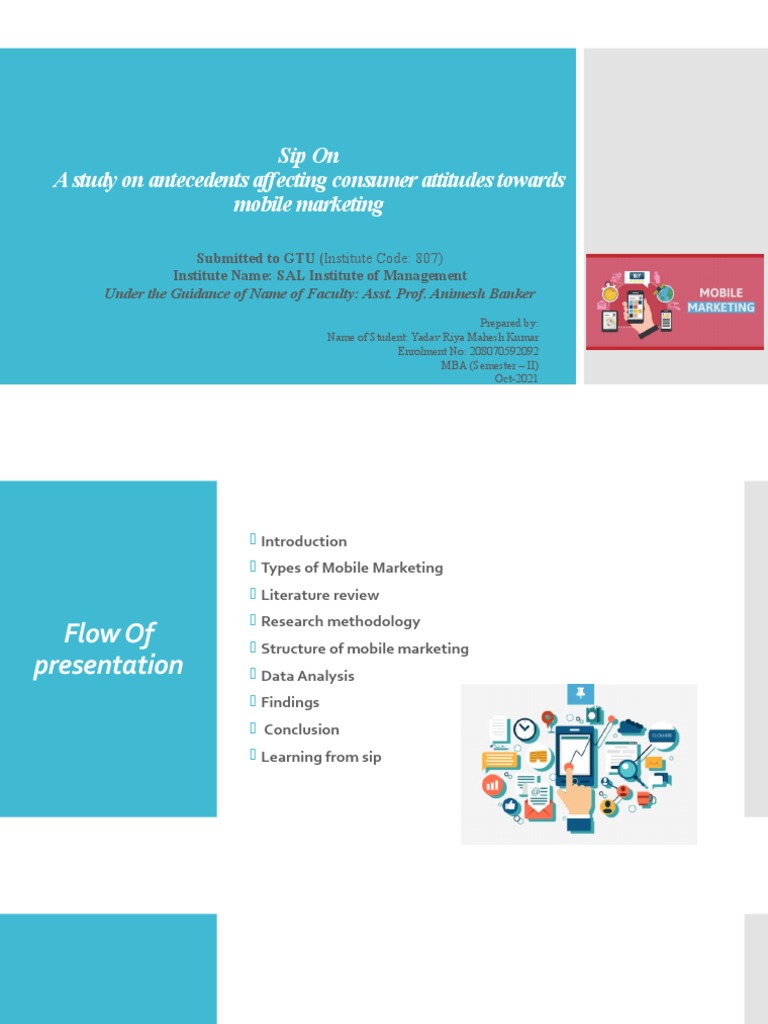 Learning From Sip and Model | PDF | Mobile Marketing | Marketing