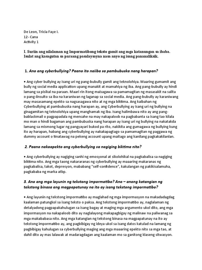 Pagbasa at Pagsuri | PDF