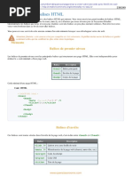 Exercices Corriges HTML PDF | PDF | Html | HTML5