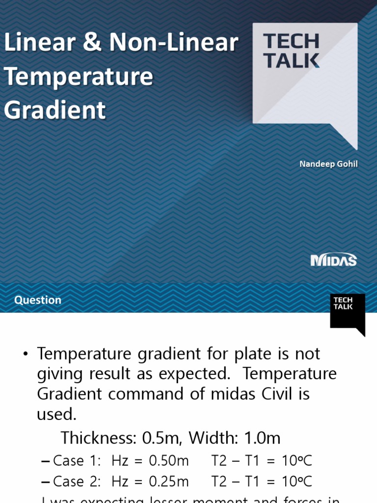 Temperature Gradient For Plates | PDF | Beam (Structure) | Stress ...