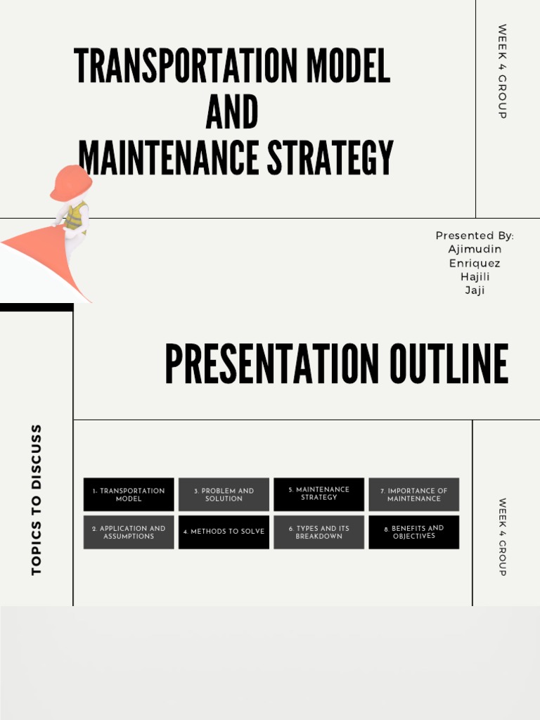 Transportation Model | PDF | Systems Engineering | Reliability Engineering