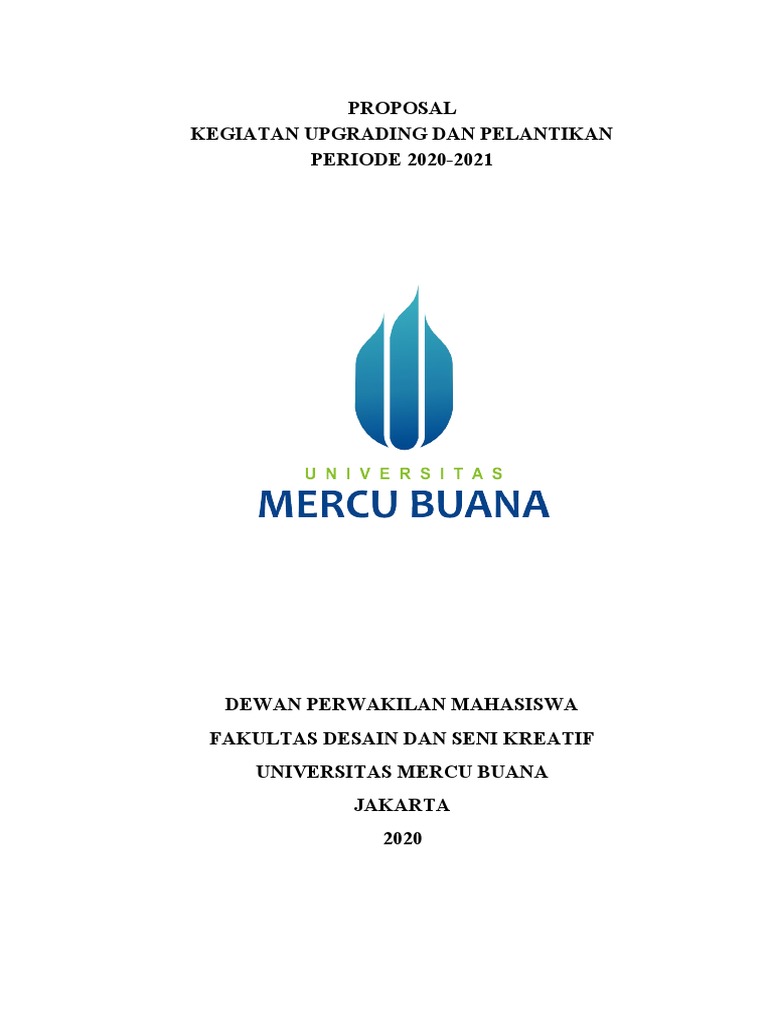 Proposal Upgrading Dan Pelantikan | PDF | Karier & Perkembangan | Bisnis