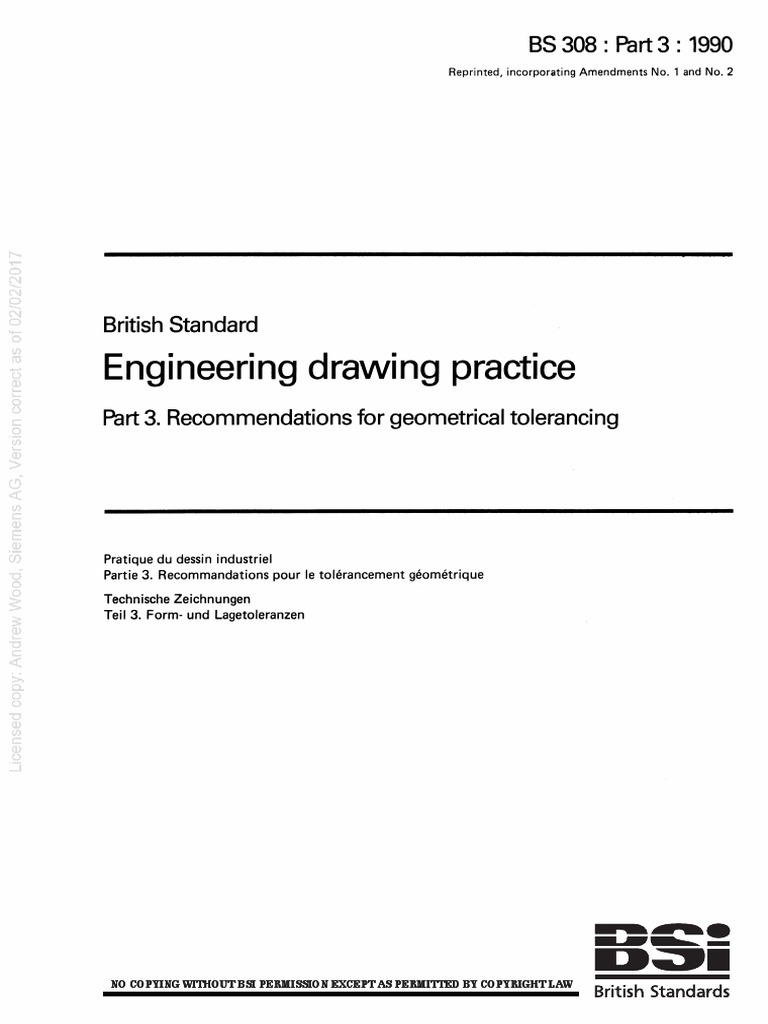 BS 308-3-1990 | PDF