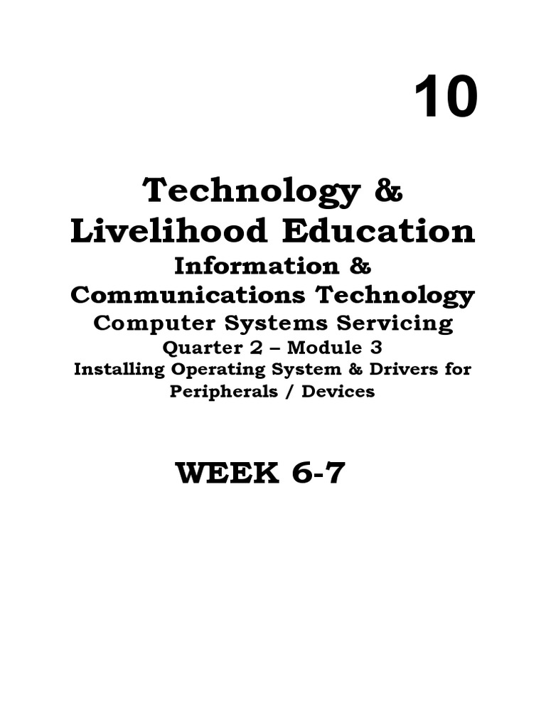 Tle10 Ict Css q2 Mod3 Week6-7 | PDF | Icon (Computing) | Microsoft Windows