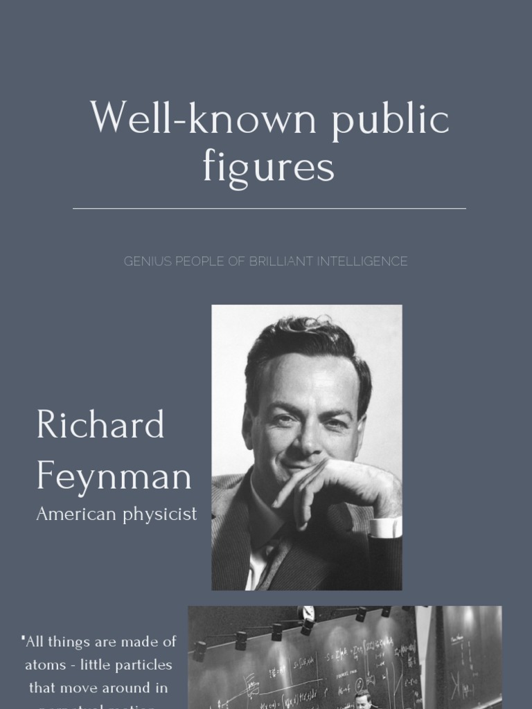 Well-Known Public Figures. | PDF | History | Classics