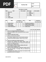 Attendance Sheet - TBT | PDF