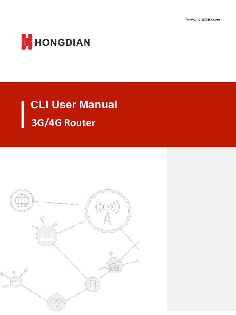 CLI User Manual 3G/4G Router | PDF | Command Line Interface | Router ...