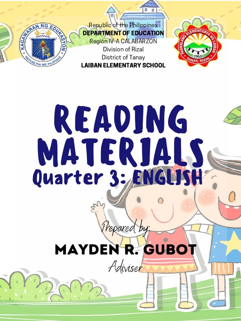 Grade 5 Leap Reading Materials | PDF