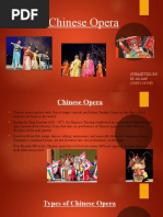 Semi-Detailed Learning Plan: Chinese Peking Opera | PDF | Arts (General)