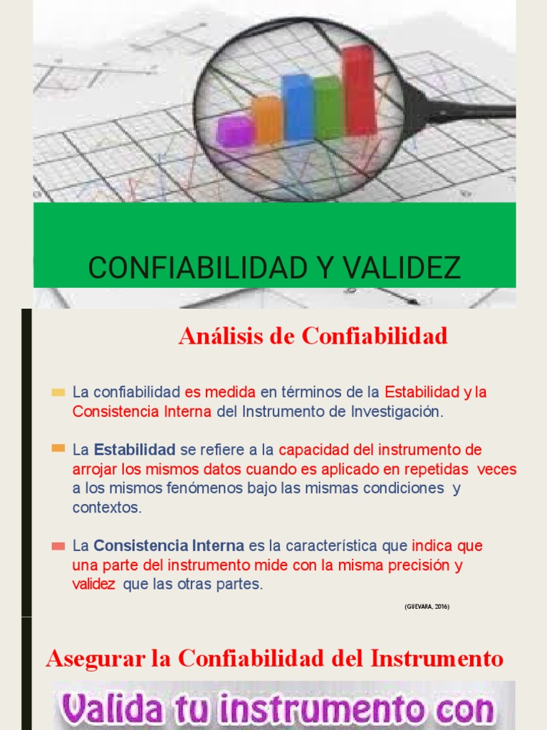 Confiabilidad y Validez - 2 | PDF | Validez (Estadísticas) | Valor P