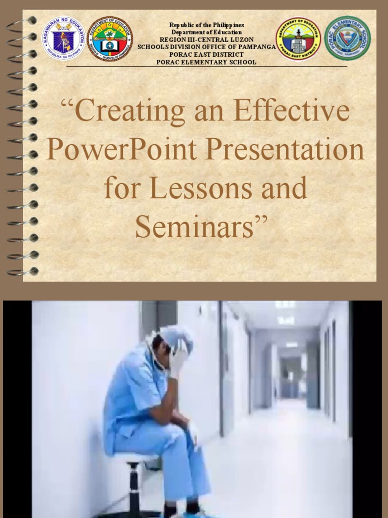 Creating An Effective Powerpoint Pdf Microsoft Power Point Computing