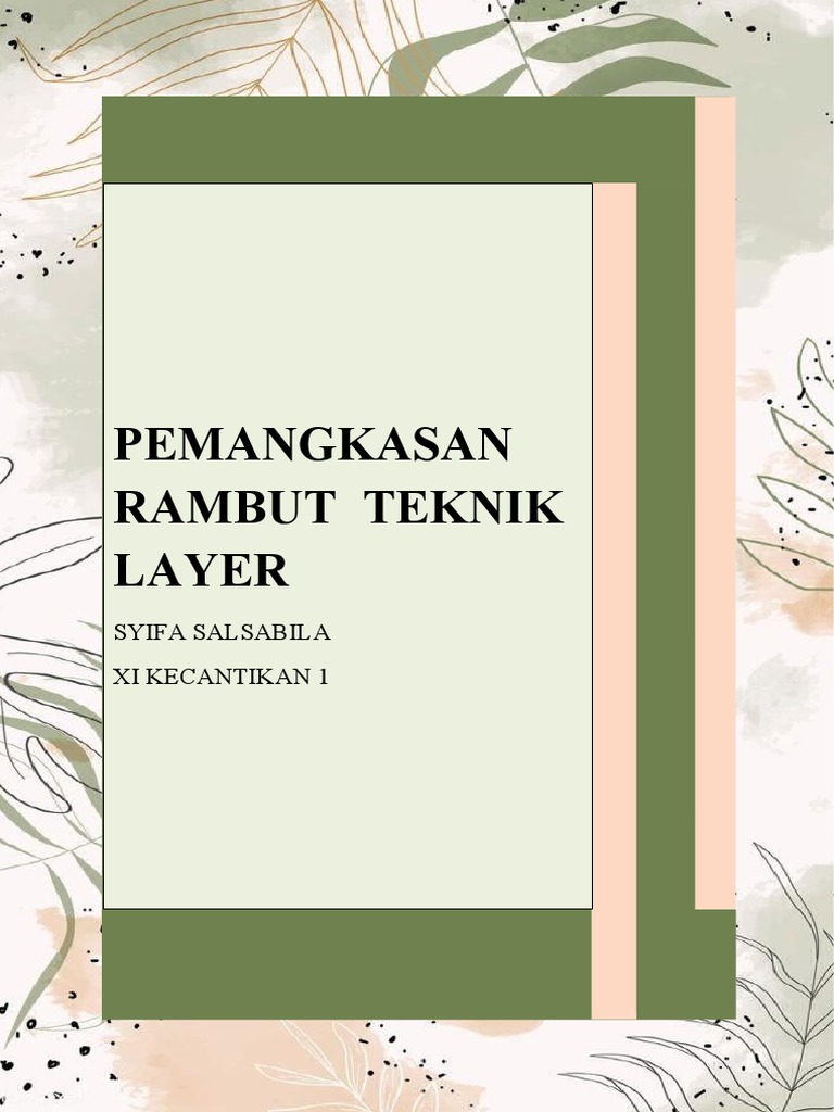 Pemangkasan Teknik Layer | PDF | Griya & Taman