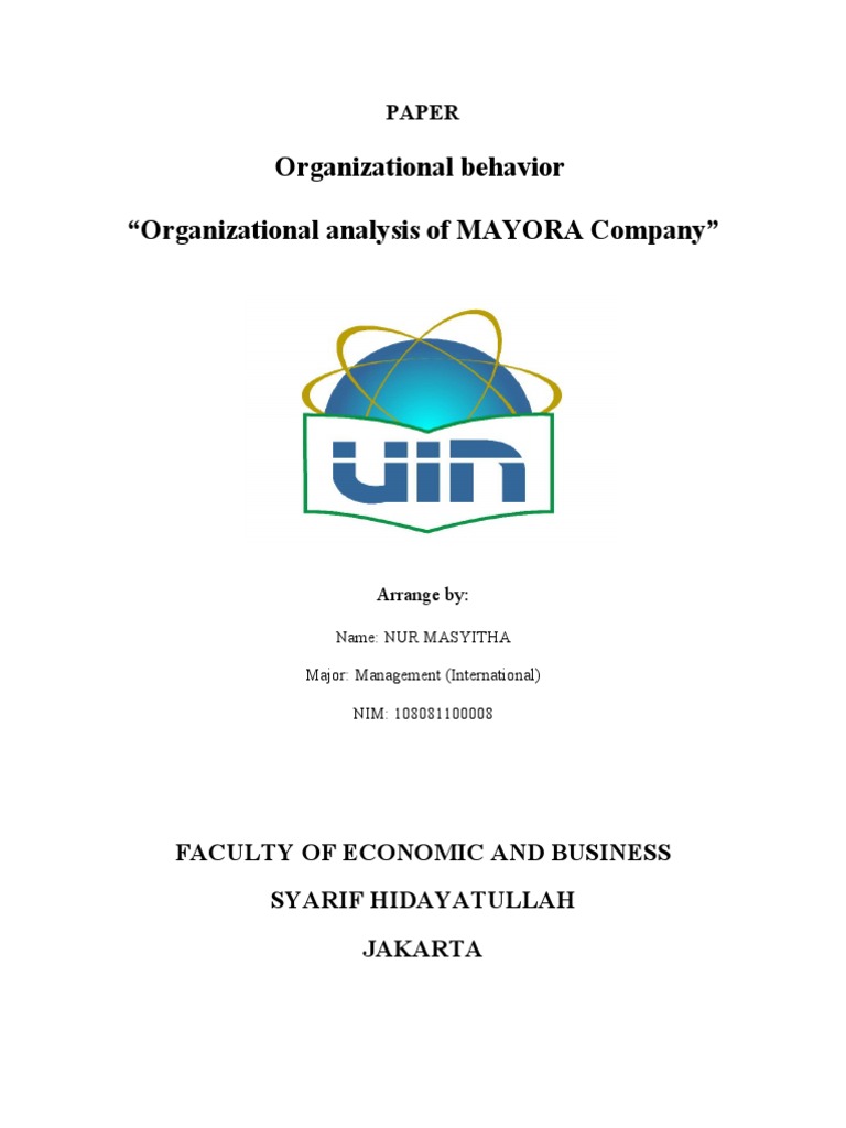 PAPER Mayora | PDF | Supply Chain | Business