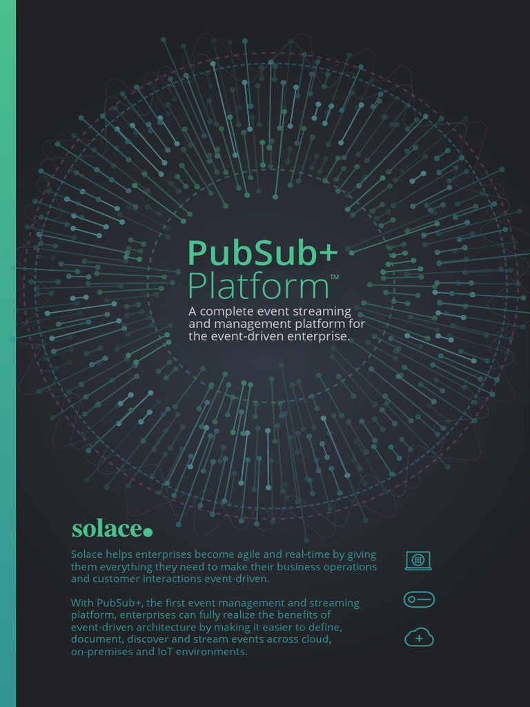Solace Pubsub Platform Datasheet | PDF | Cloud Computing | Internet Of ...
