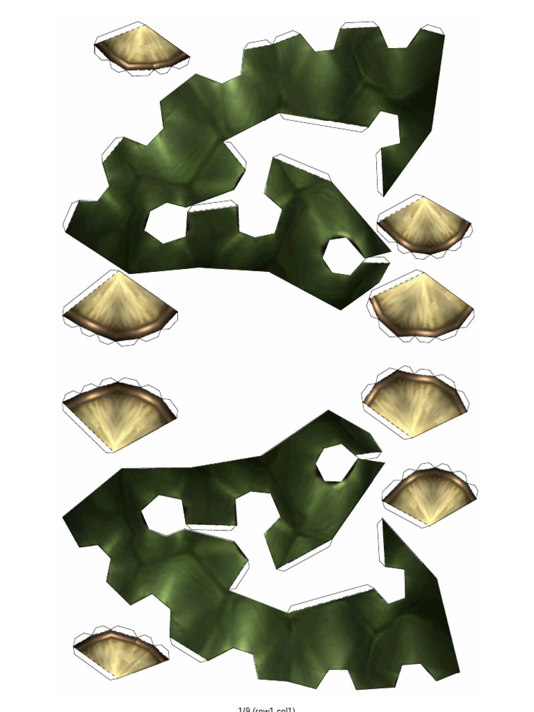 Papercraft Bowser 20cm Lineless | PDF