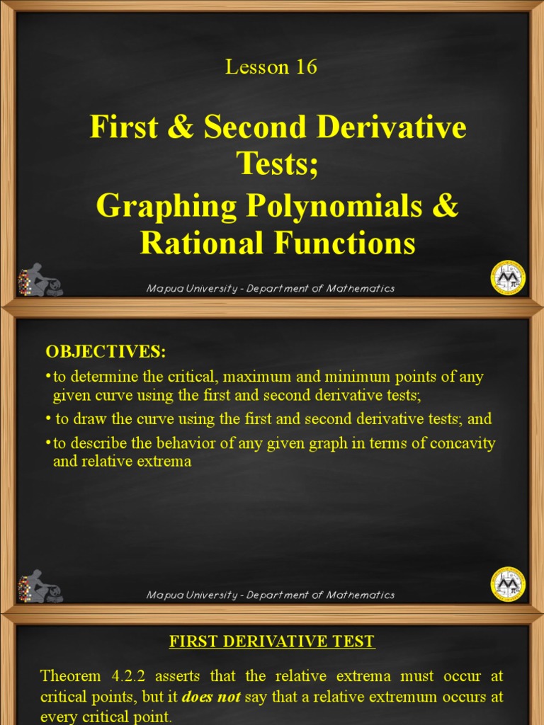Lesson 16-FDT SDT Graphing Polynomial & Rational Functions | PDF ...