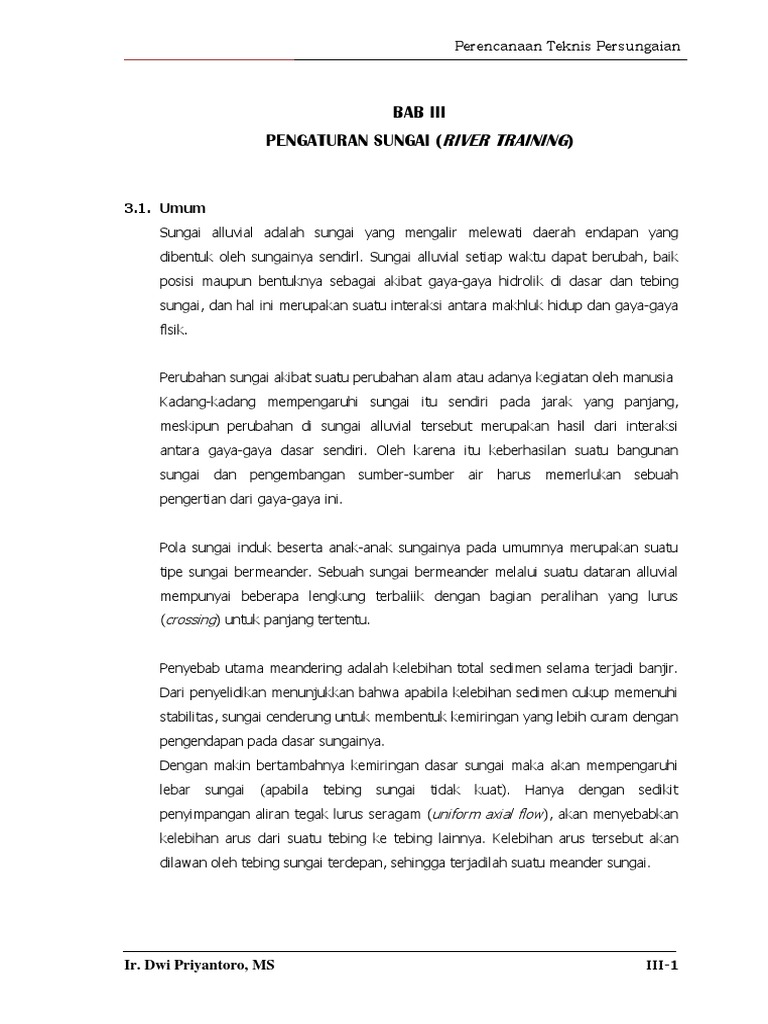 River Training Techniques and Considerations | PDF