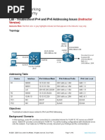 13.2.7 Packet Tracer - Use Ping and Traceroute to Test Network ...