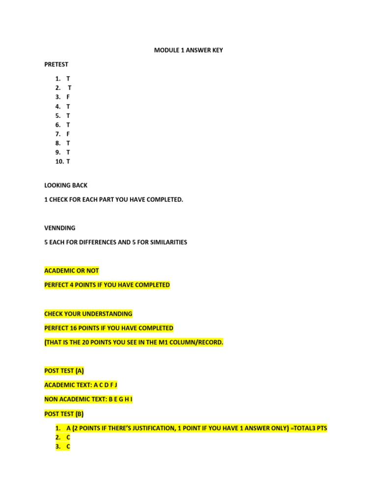 Module answer key summaries | PDF | Cognition | Cognitive Science