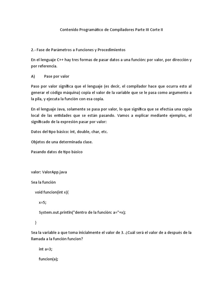 Compiladores Parte III | PDF | Ciencias de la Computación | Software