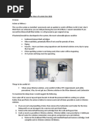 Filter Replacement Log | PDF | Filtration