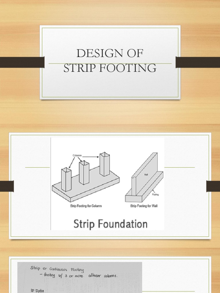 Design of Strip Footing | PDF