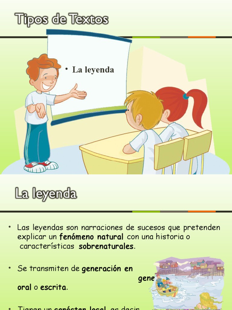 Características y Estructura de Leyendas | PDF | Narración | Leyendas