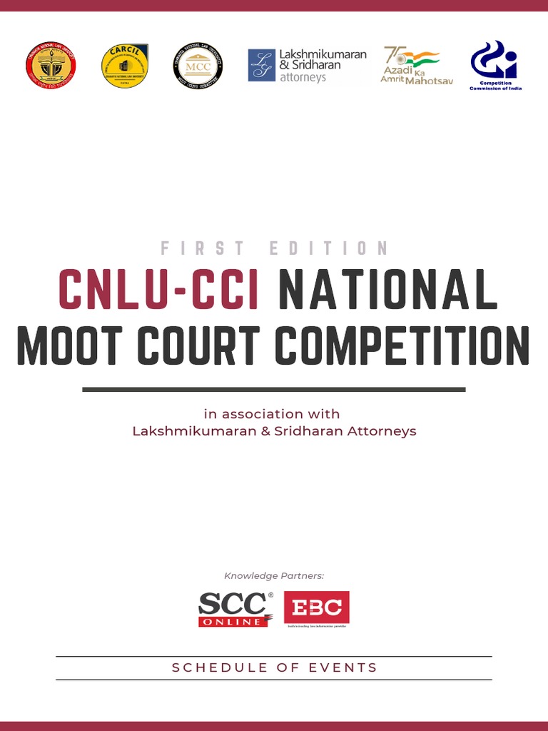 Cnlu-Cci NMCC Schedule | PDF