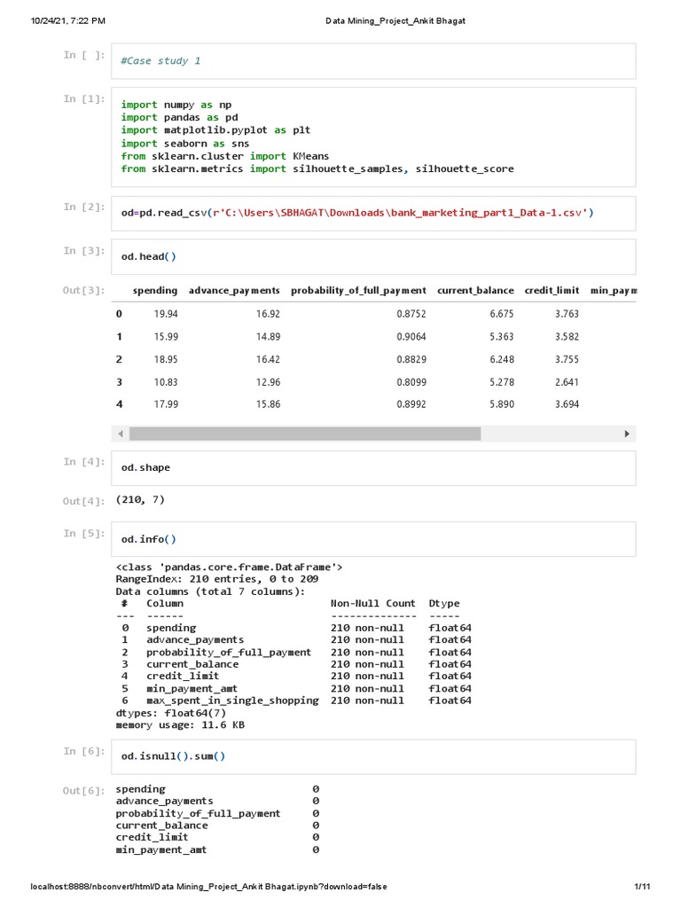 Data Mining - Project | PDF | Computer Programming | Computing
