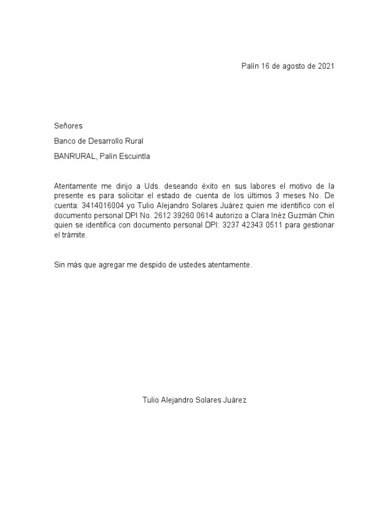 Carta Doctor | PDF